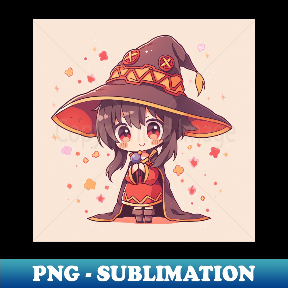 chibi megumin - PNG Transparent Sublimation Design - Unleash | Inspire ...