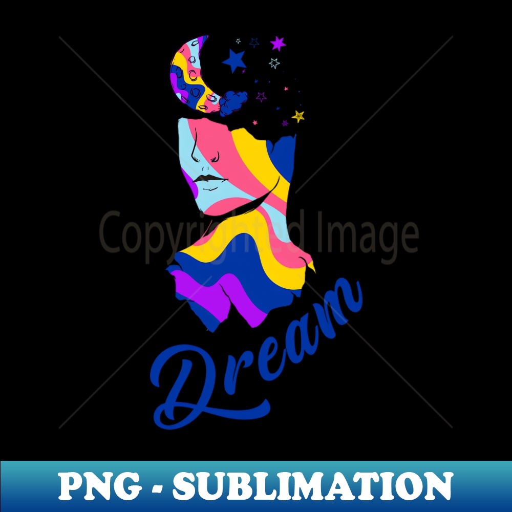 Colorful Dreams - PNG Transparent Sublimation File - Bold & | Inspire ...