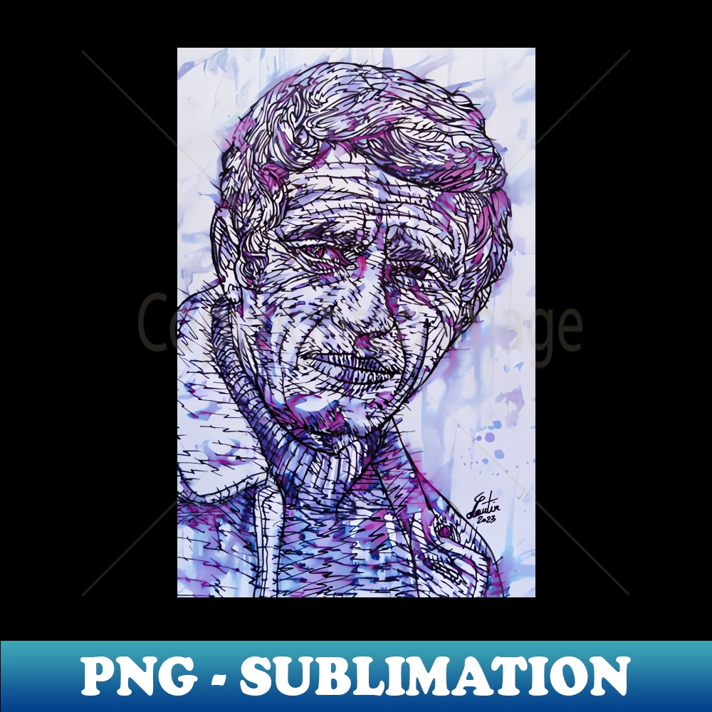 STEVE MCQUEEN ink and watercolor portrait 1 - Decorative Sub | Inspire ...