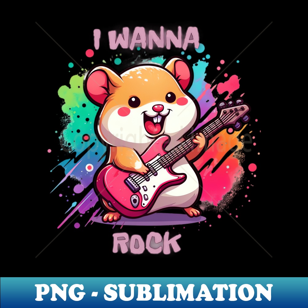rock hamster - PNG Transparent Sublimation Design - Stunning | Inspire ...