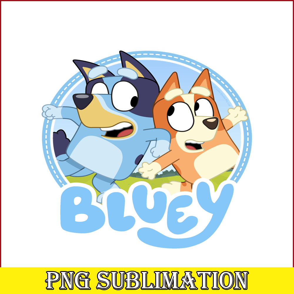 Bluey png - Inspire Uplift
