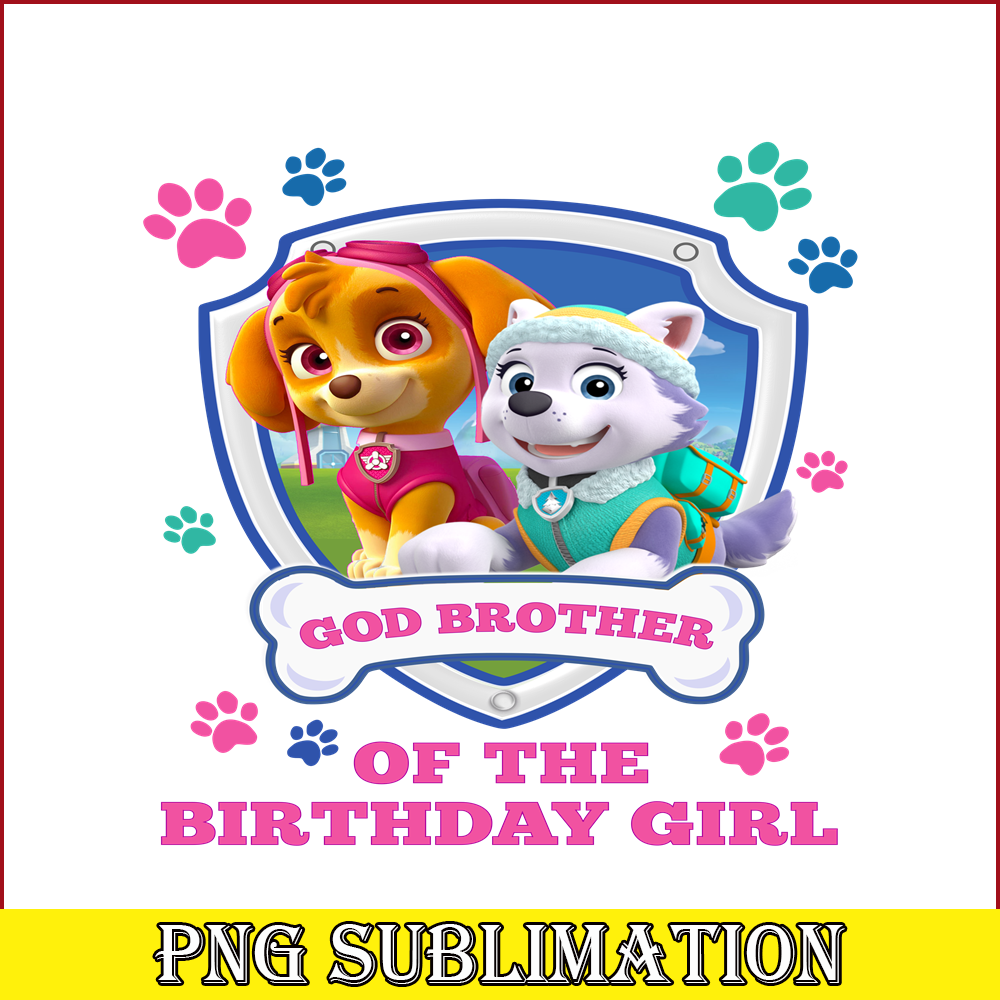 God brother of the birthday girl png | Inspire Uplift