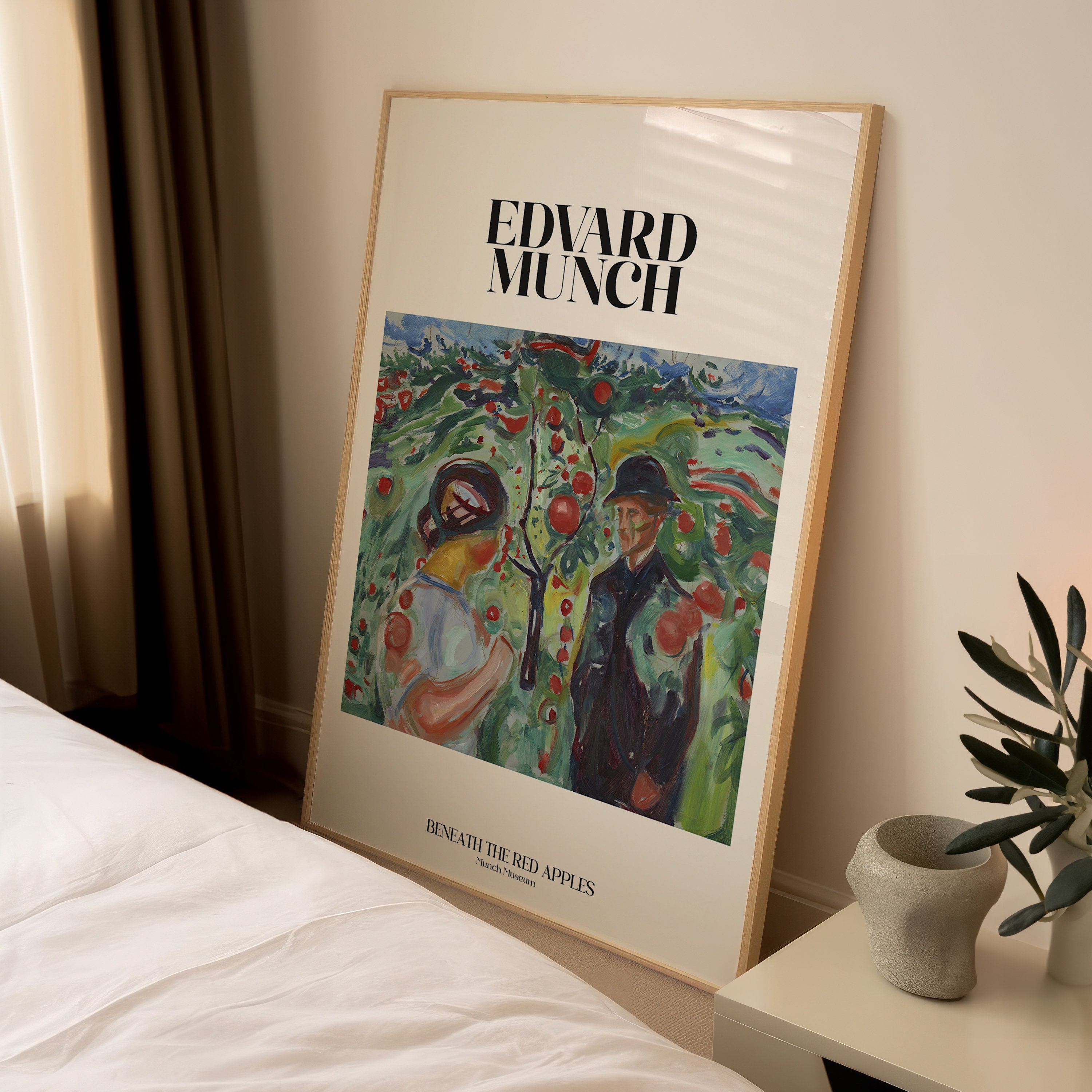 Edvard Munch Exhibition Wall Art Print, The Despair Poster, | Inspire ...