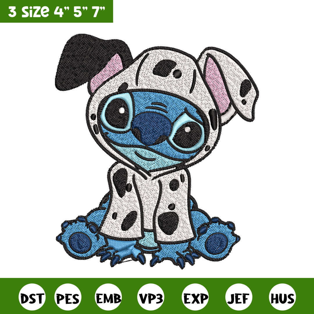 Stitch Cow Embroidery design, Stitch Cow Embroidery, cartoon | Inspire ...