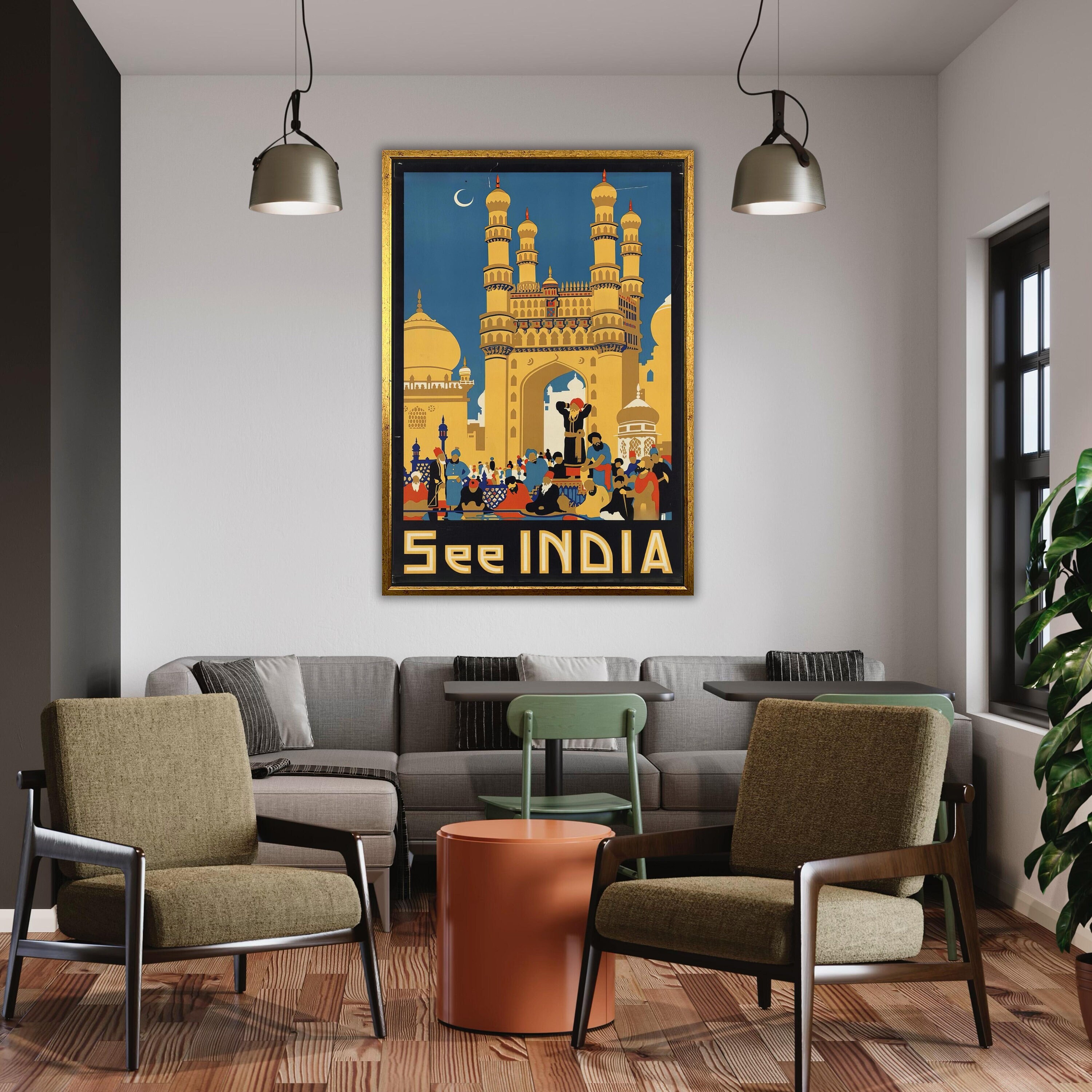 See India Travel Print Wall Art See India Wall Hanging Home | Inspire ...