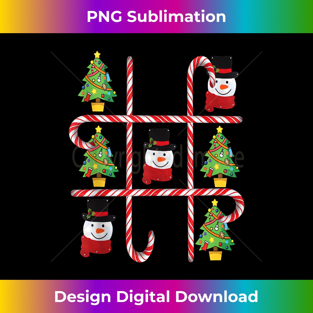 Funny Tic-tac-toe Snowman Christmas Tree Board Game Lovers T | Inspire ...