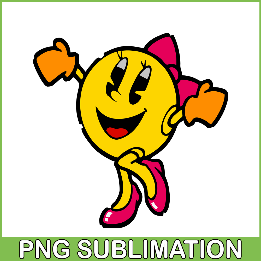 Ms. Pacman png | Inspire Uplift