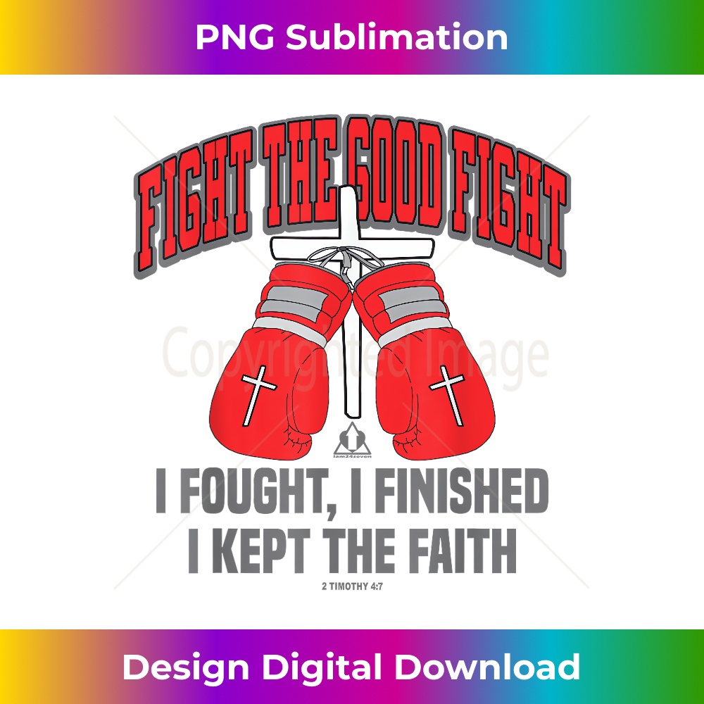 FIGHT THE GOOD FIGHT BOXING GLOVES Christian Design - Chic S | Inspire ...