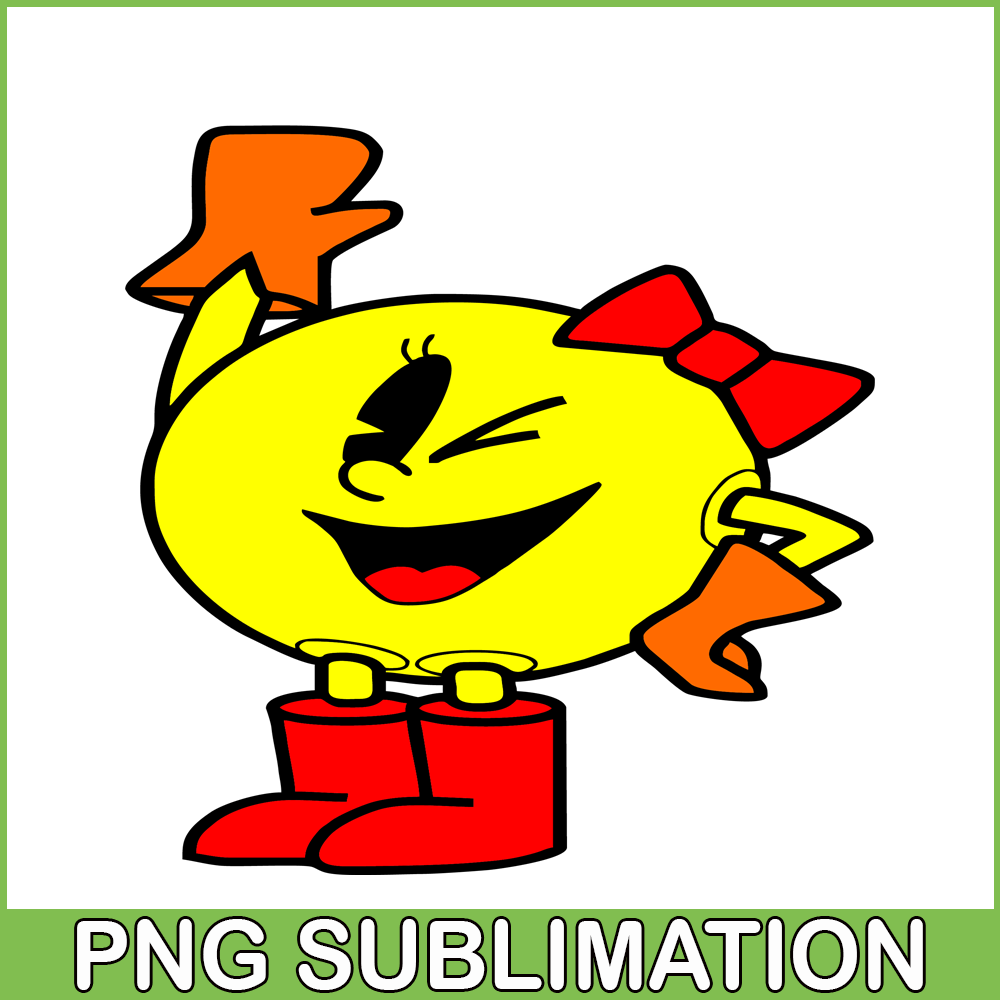 Ms. Pacman png | Inspire Uplift