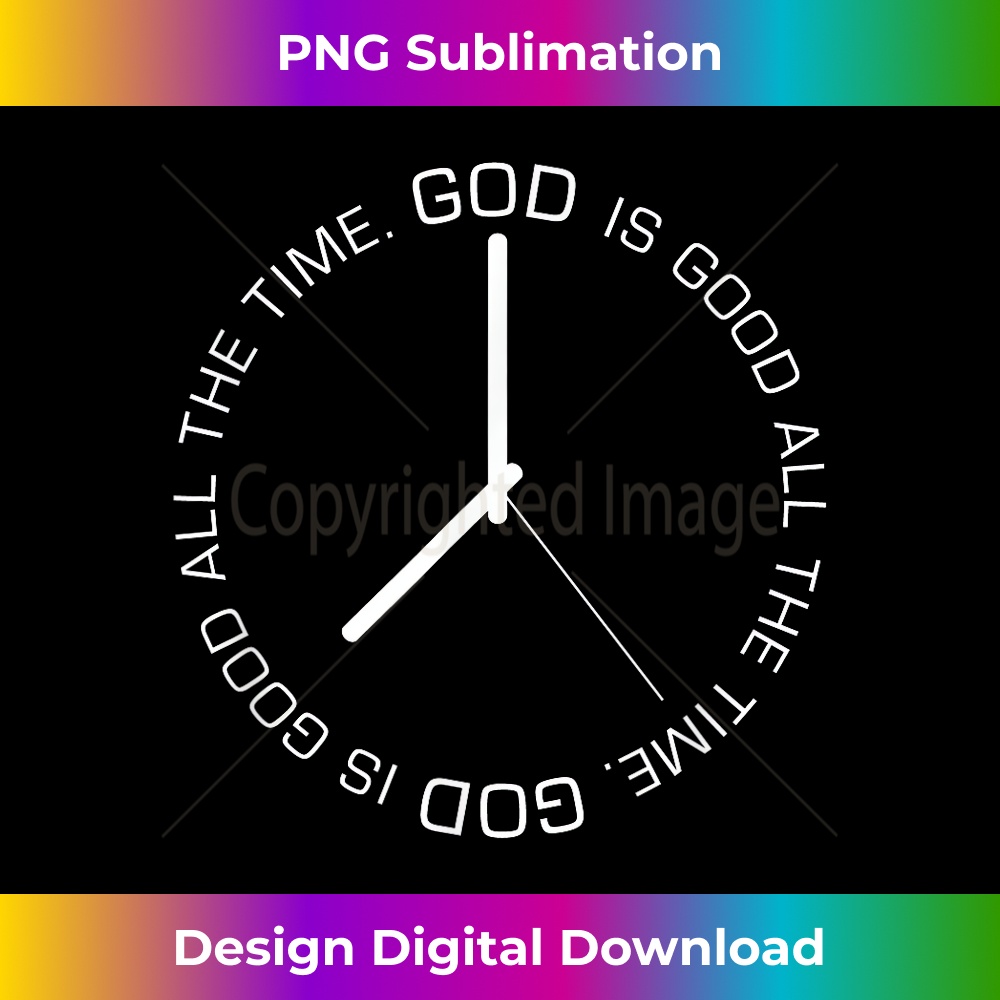 God Is Good All The Time Clock Christian Bible Jesus Gift - | Inspire ...