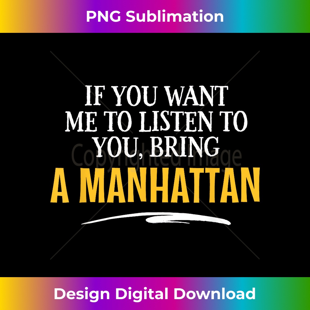 Bring A Manhattan Food Drinking s for Women Men - Futuristic | Inspire ...