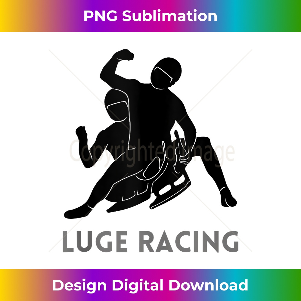 Funny Lung Winter Sports Snow Luge Racing Team Luger Tank To | Inspire ...