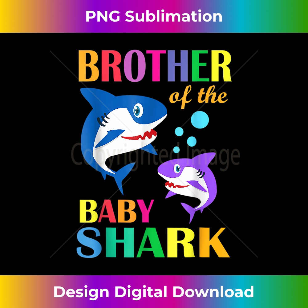 Brother Of The Baby Birthday Shark Brother Shark Christmas - | Inspire ...