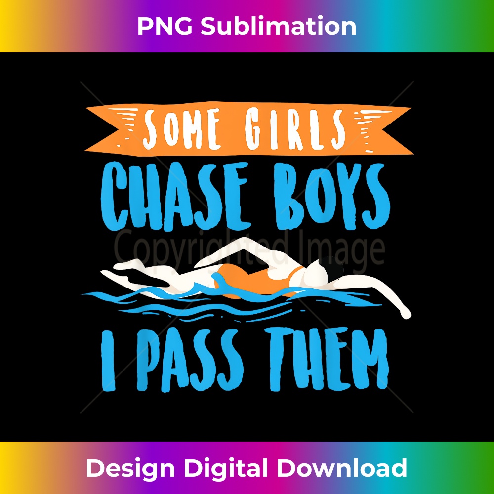 Cute Some Girls Chase Boys I Pass Them Swimming Gift - Edgy | Inspire ...