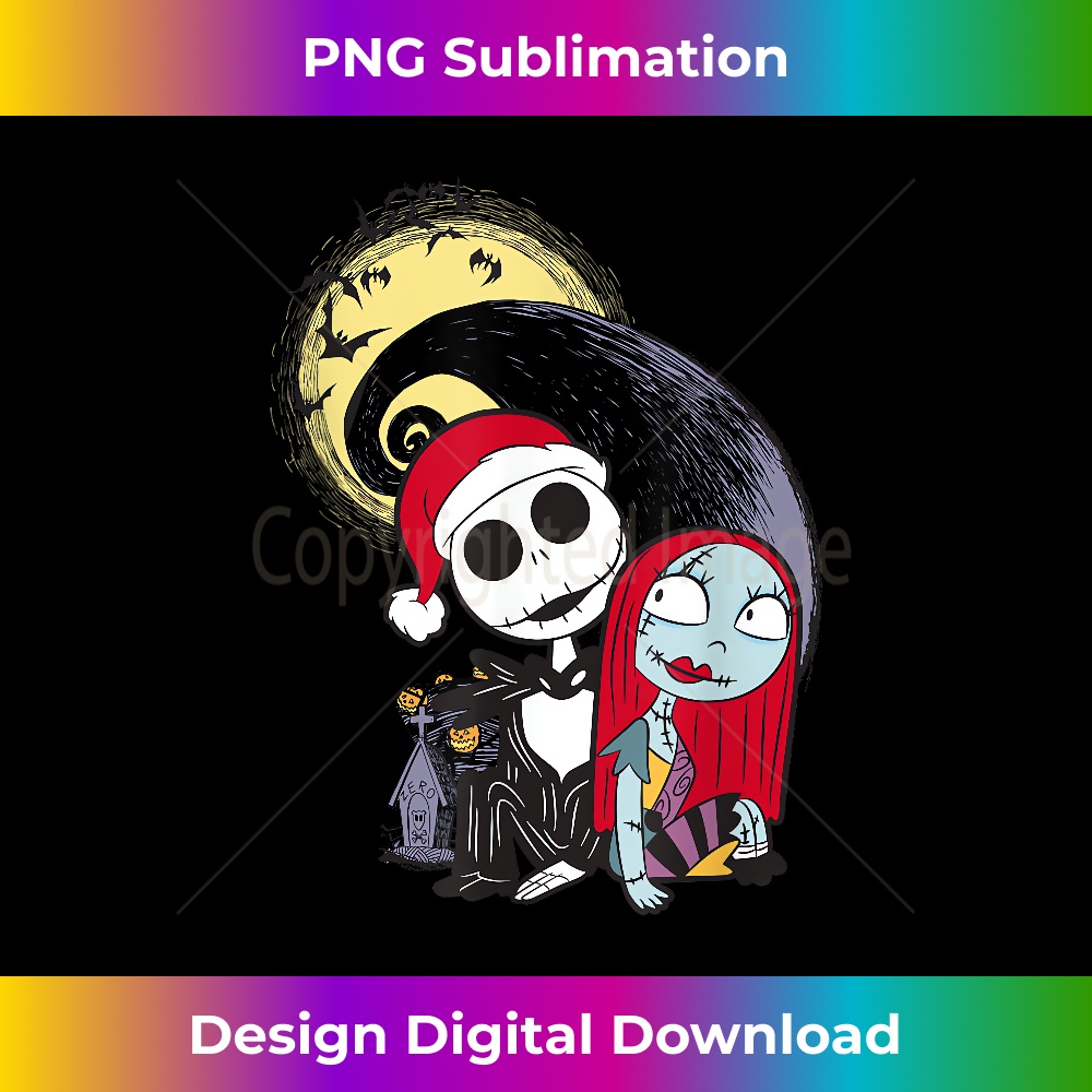 Disney The Nightmare Before Christmas Jack & Sally Santa Hat | Inspire ...