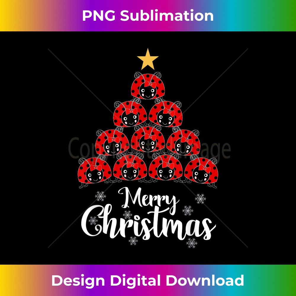 funny ladybugs christmas tree for ladybug lovers christmas - | Inspire ...