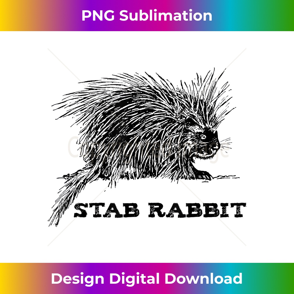 Funny Stab Rabbit Porcupine - Edgy Sublimation Digital File | Inspire ...