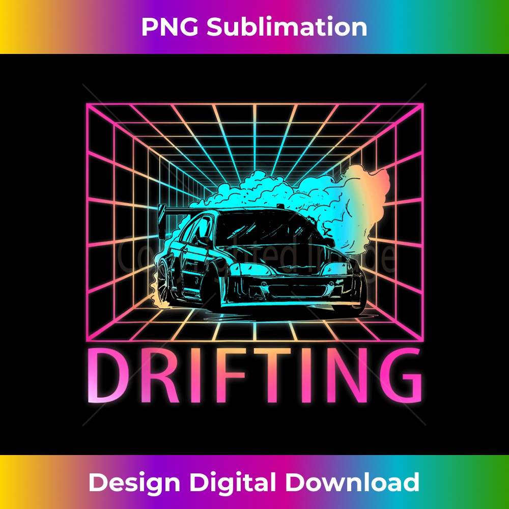 Drifting Retro Car Gift - Vibrant Sublimation Digital Downlo | Inspire ...