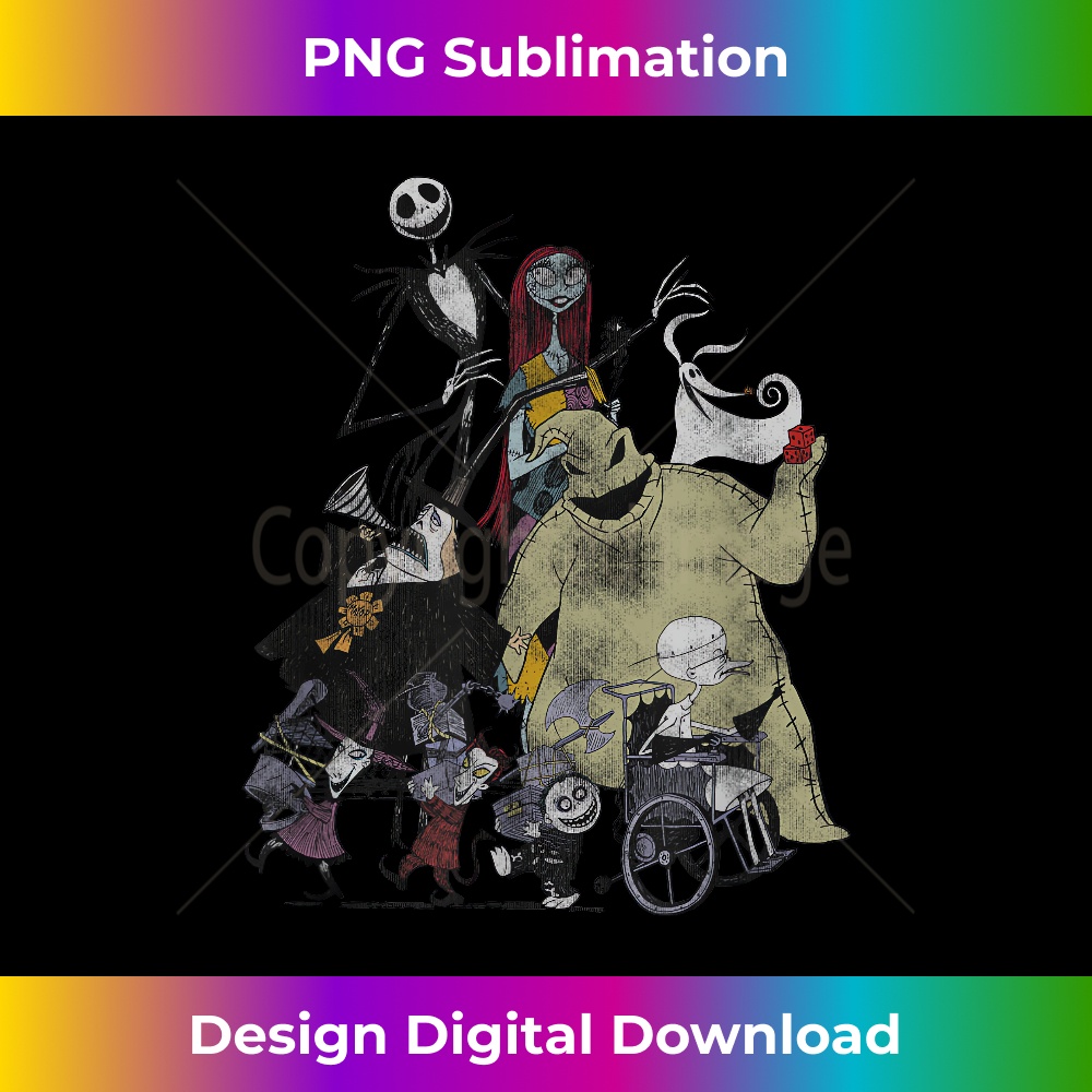 Disney Nightmare Before Christmas Group Portrait - Deluxe PN | Inspire ...