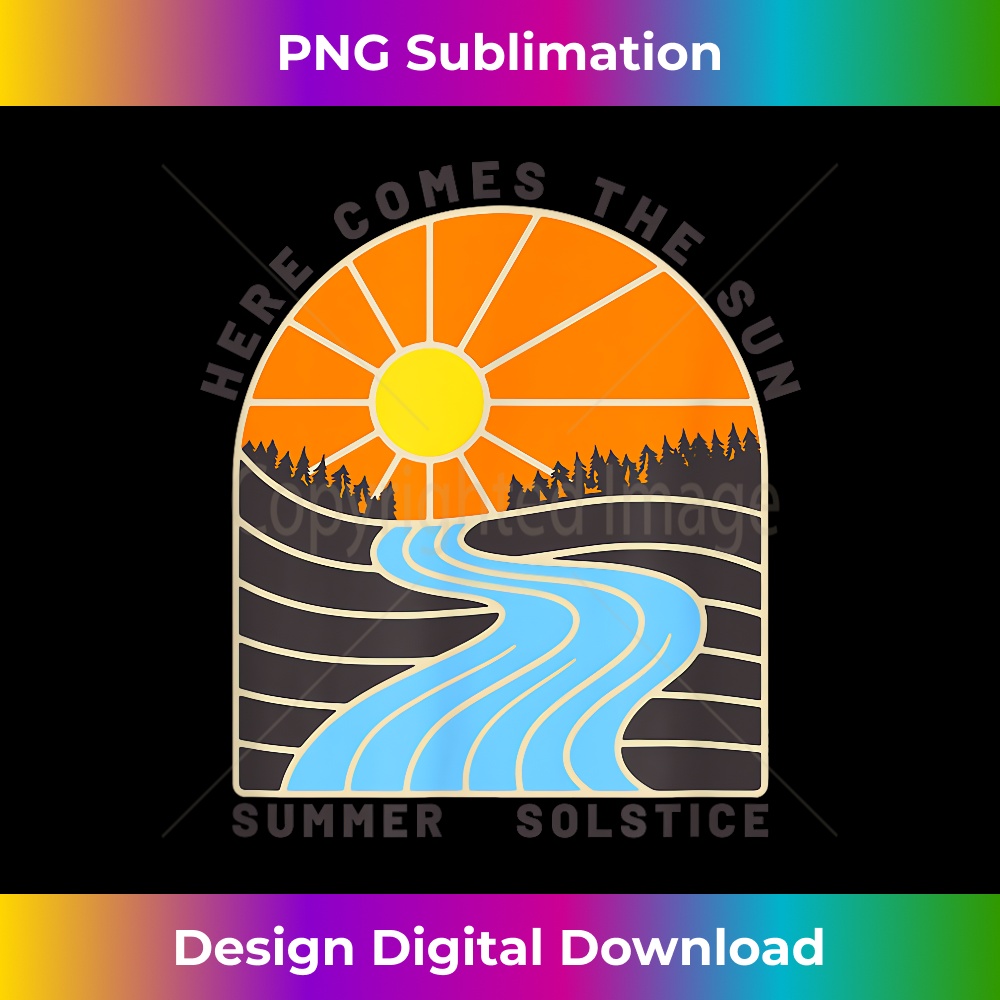 Here Comes the Sun Summer Solstice - Urban Sublimation PNG D | Inspire ...