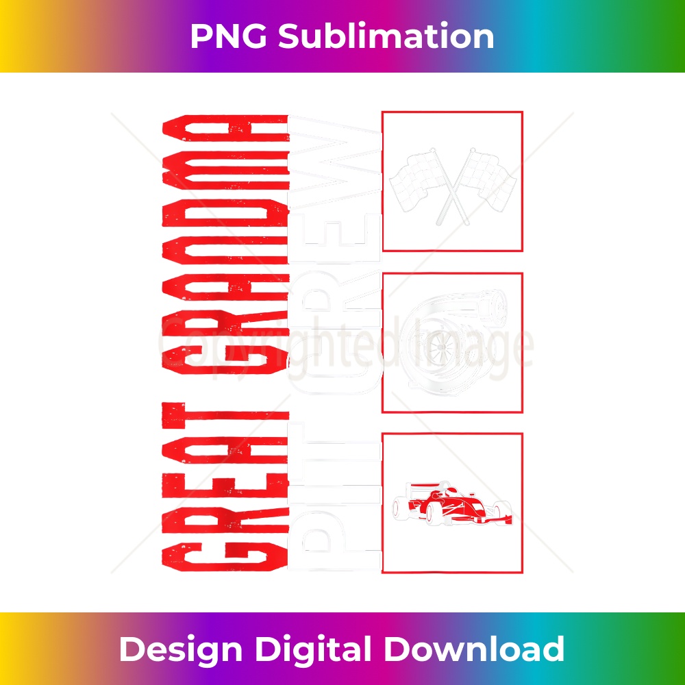 Great Grandma Pit Crew Car Racing Race Driver Racecar Lover | Inspire ...