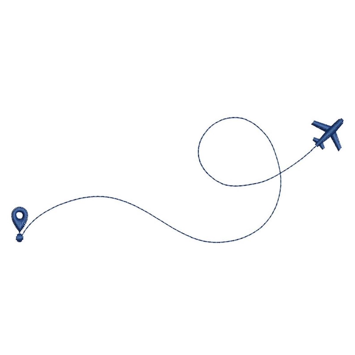 Flight Embroidery Design. Airplane Machine Embroidery Design | Inspire ...