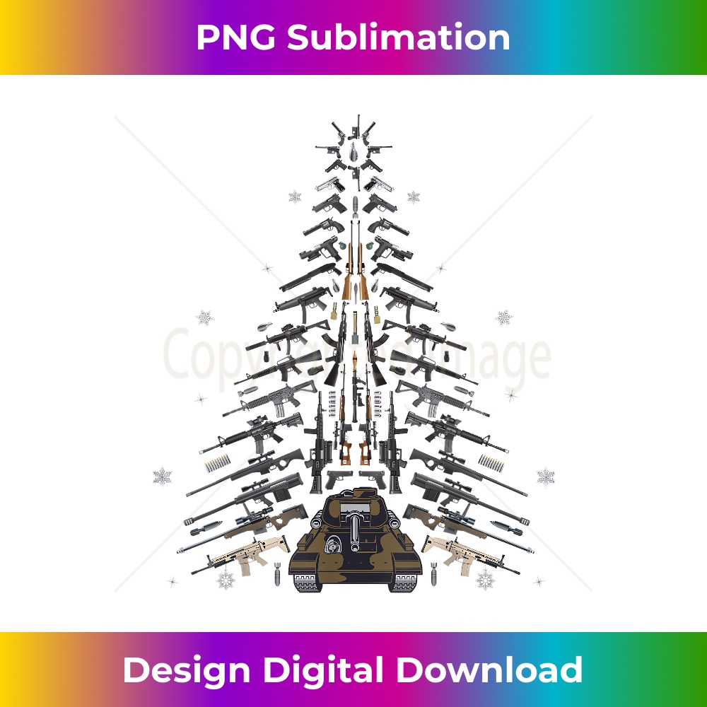 Great Handgun Assault Rifle M4 AR15 Christmas Guns Tree gift | Inspire ...