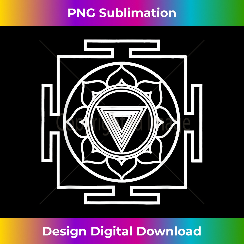 Hindu Kali Yantra Symbol Hinduism Yoga Eastern Art - Deluxe - Inspire ...