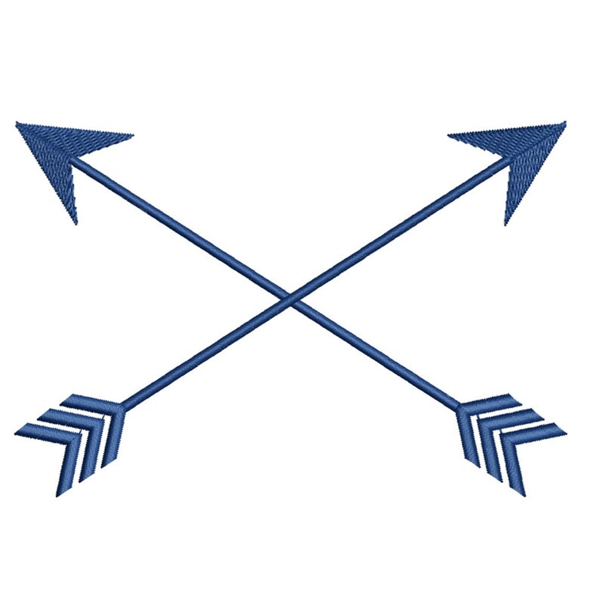 Arrow Cross embroidery design. Arrow embroidery design. Arro - Inspire ...