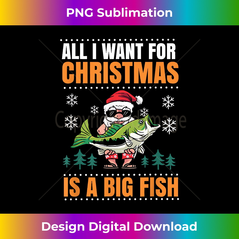 Funny Christmas Themed Bass Fishing Gift - Merry Fishmas - S | Inspire ...