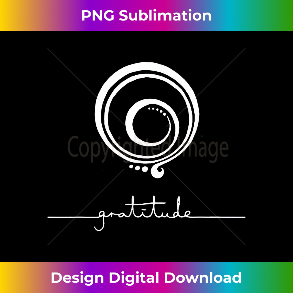 Gratitude T- Gratitude Symbol Inspirational - Sleek Sublimat | Inspire ...
