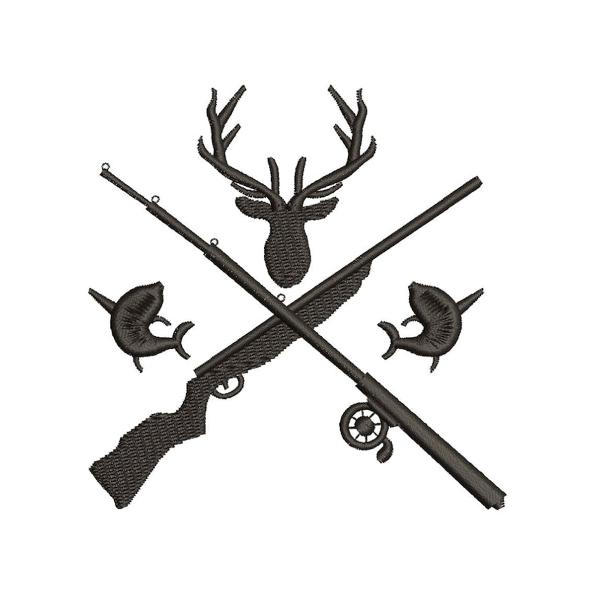 hunting embroidery design - Inspire Uplift