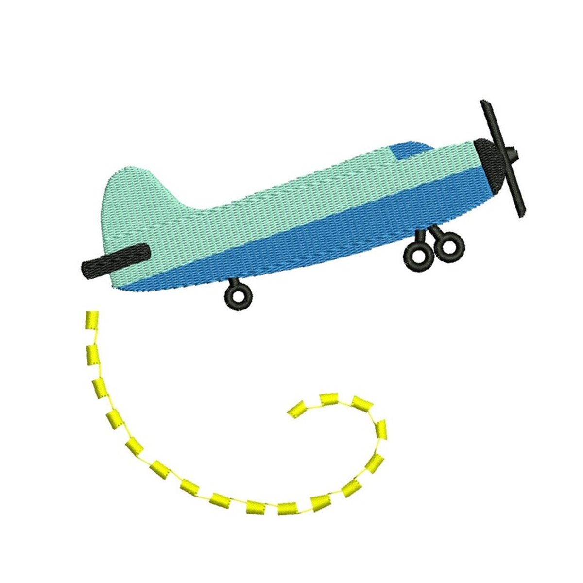 Airplane Embroidery Design, Trip embroidery design, flight e | Inspire ...