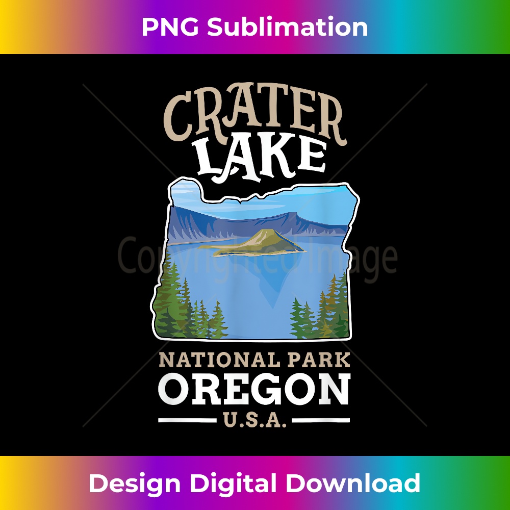 Crater Lake National Park US Oregon - Timeless PNG Sublimati | Inspire ...