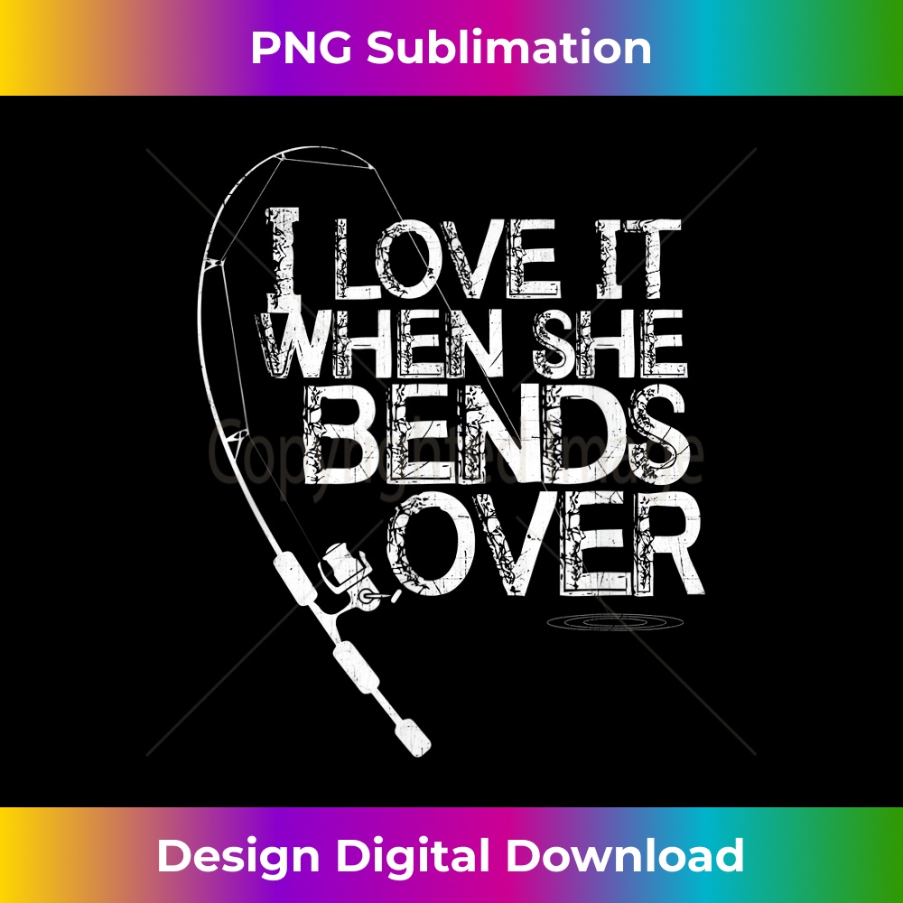 I Love it When She Bends Over - Funny Fishing Pole - Classic | Inspire ...