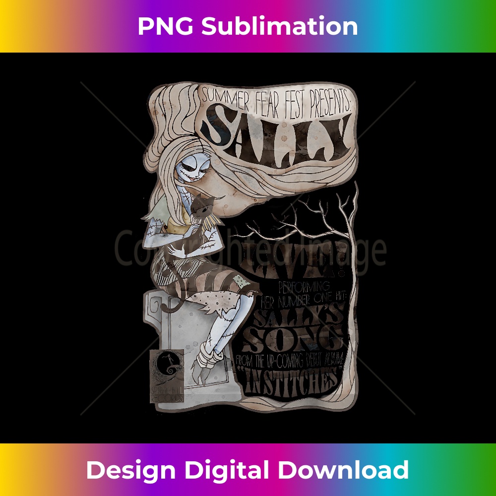 Disney The Nightmare Before Christmas Sally Concert Poster - | Inspire ...