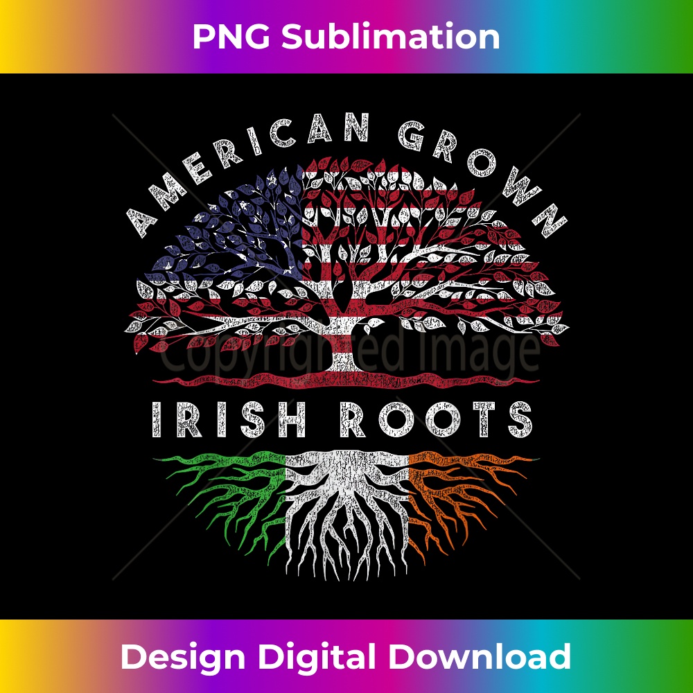 American Grown Irish Roots Ireland - Crafted Sublimation Dig | Inspire ...