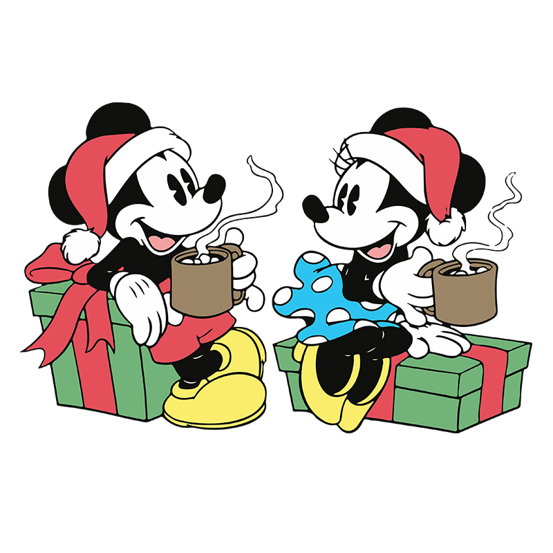 Mickey and minnie Coffee Svg, Disney Christmas Svg, Disney M - Inspire ...