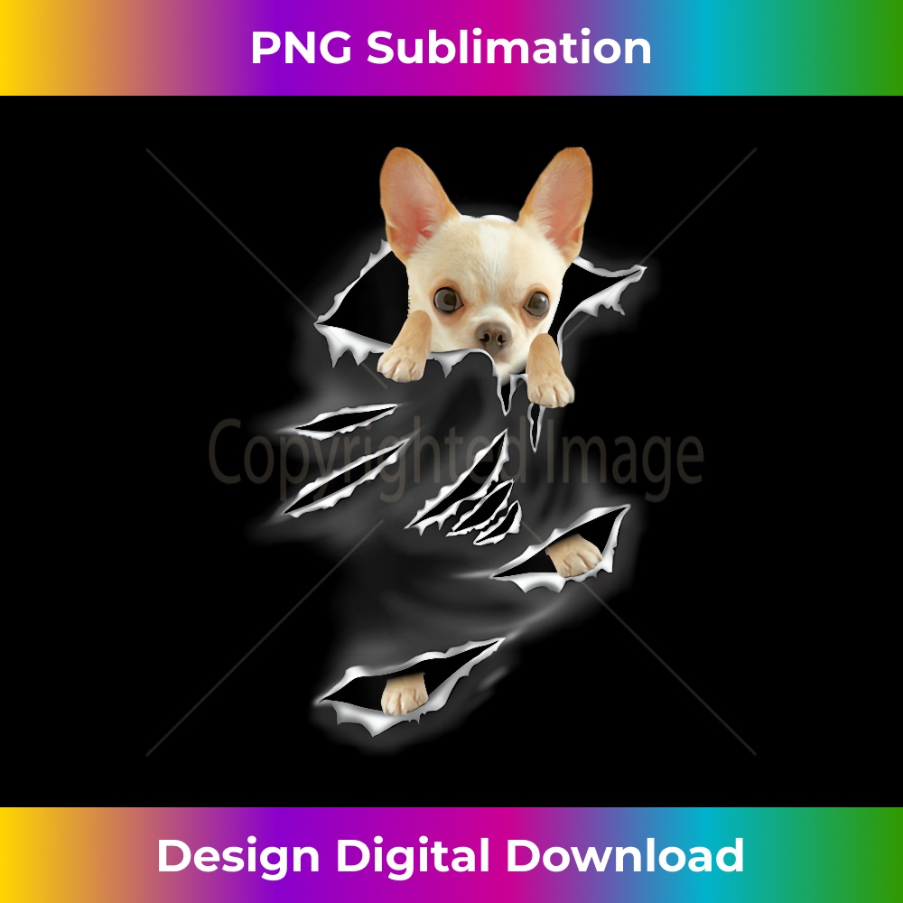 Cute Chihuahua Torn, funny dog torn, dogs inside - Classic S | Inspire ...