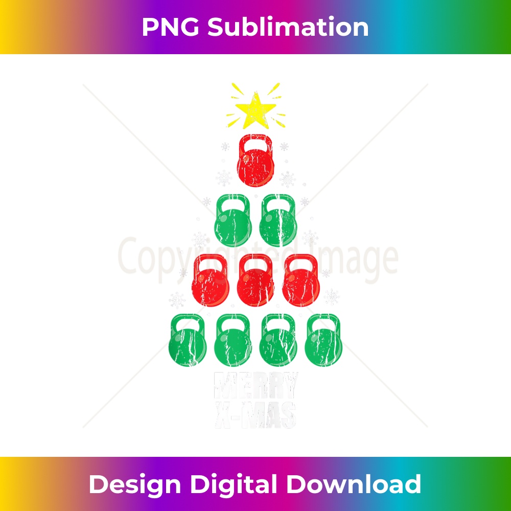 Funny Christmas Kettlebells Tree Design Holiday Gift Workout | Inspire ...