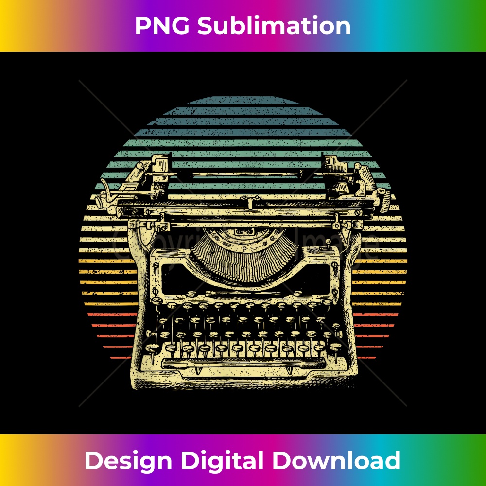 Cool Vintage Typewriter For Men Women Author Writer Keyboard | Inspire ...