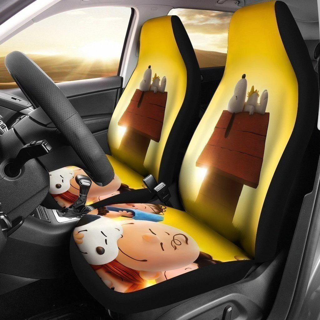 Snoopy And Friends Peanuts Car Seat Covers LT03 | Inspire Uplift