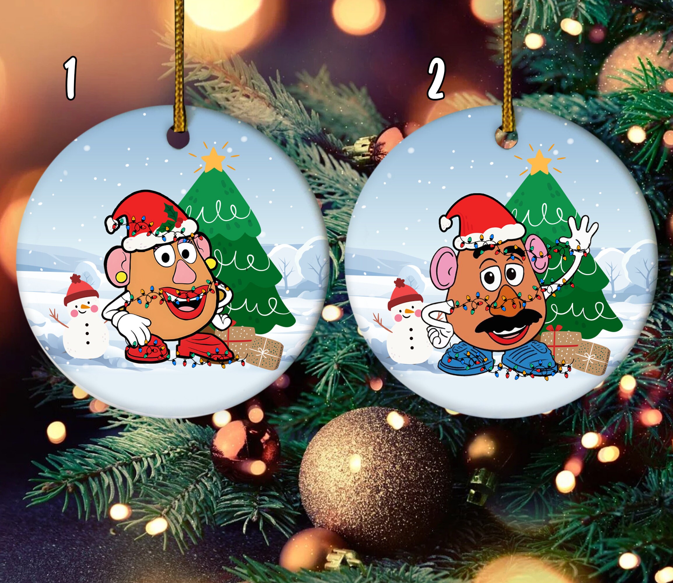 Santa Mr and Mrs Potato Head Christmas Disney, Toy Story Or | Inspire ...