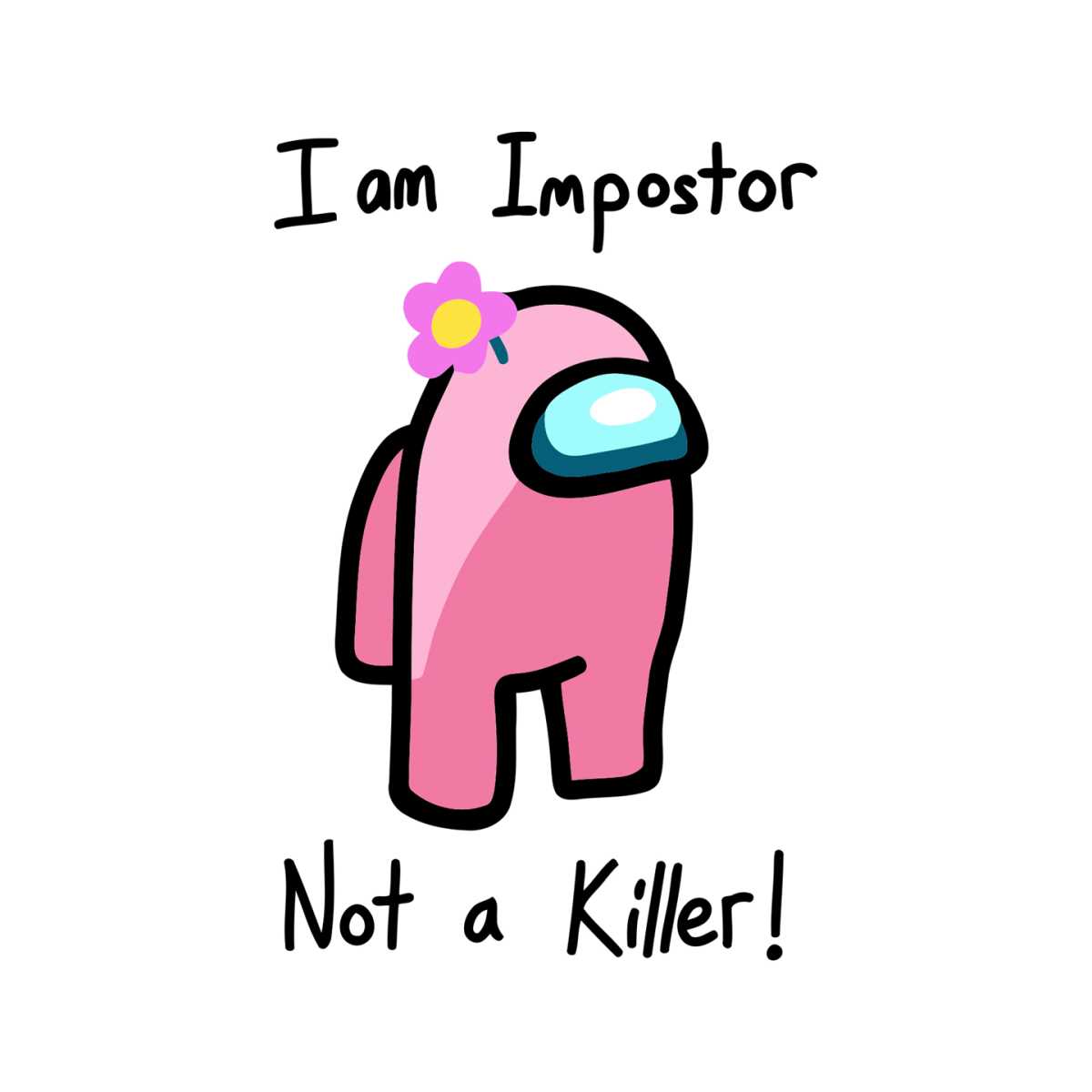I Am Imposter Not A Killer Svg, Trending Svg, Among Us Svg, - Inspire ...