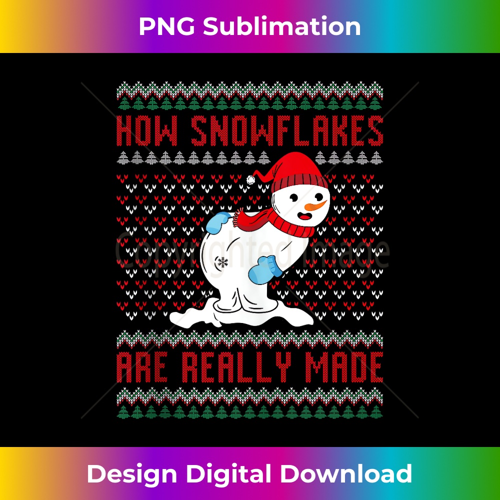 Funny How Snowflakes are Really Made Farting Snowman Tank To | Inspire ...