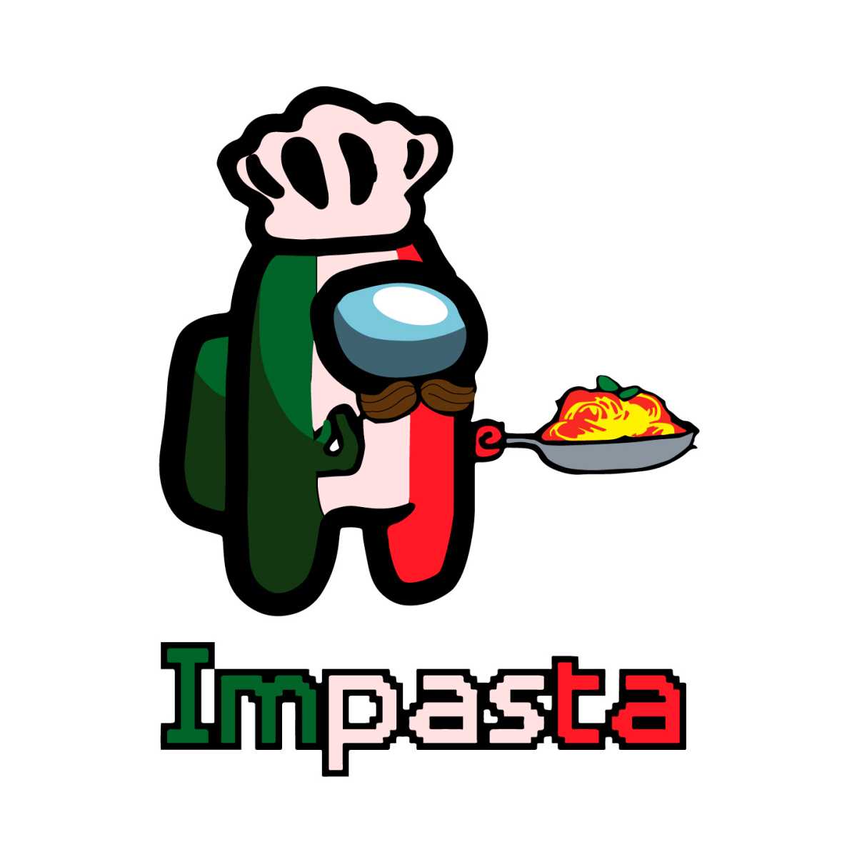 Among Us Impasta Italian Svg, Trending Svg, Impasta Svg, Amo | Inspire ...