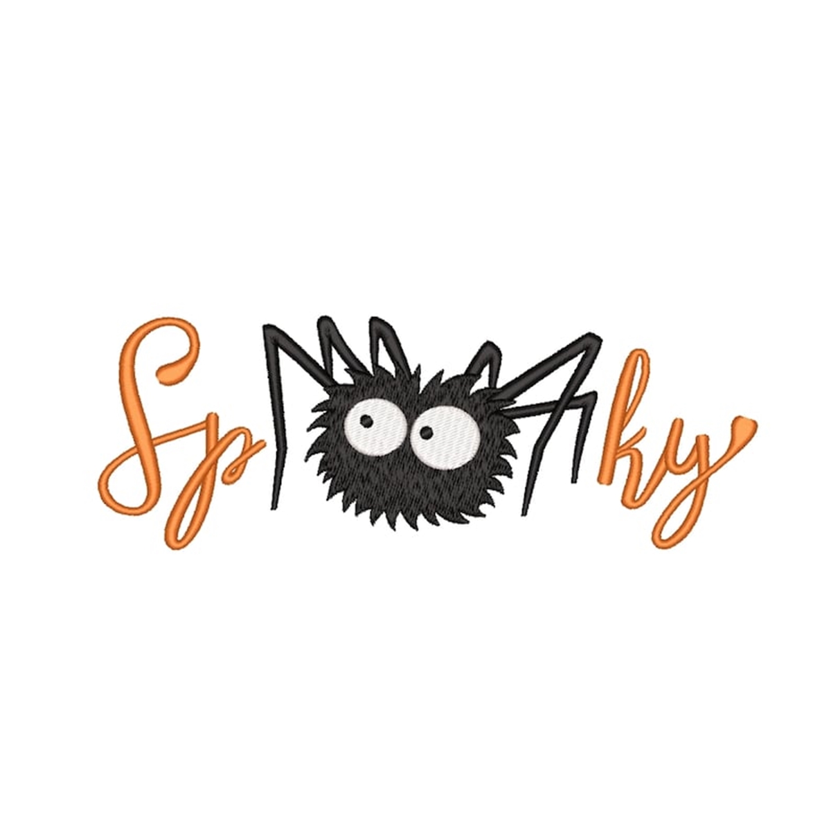 Spooky Machine Embroidery Design. 5 Sizes. Spider Embroidery | Inspire ...