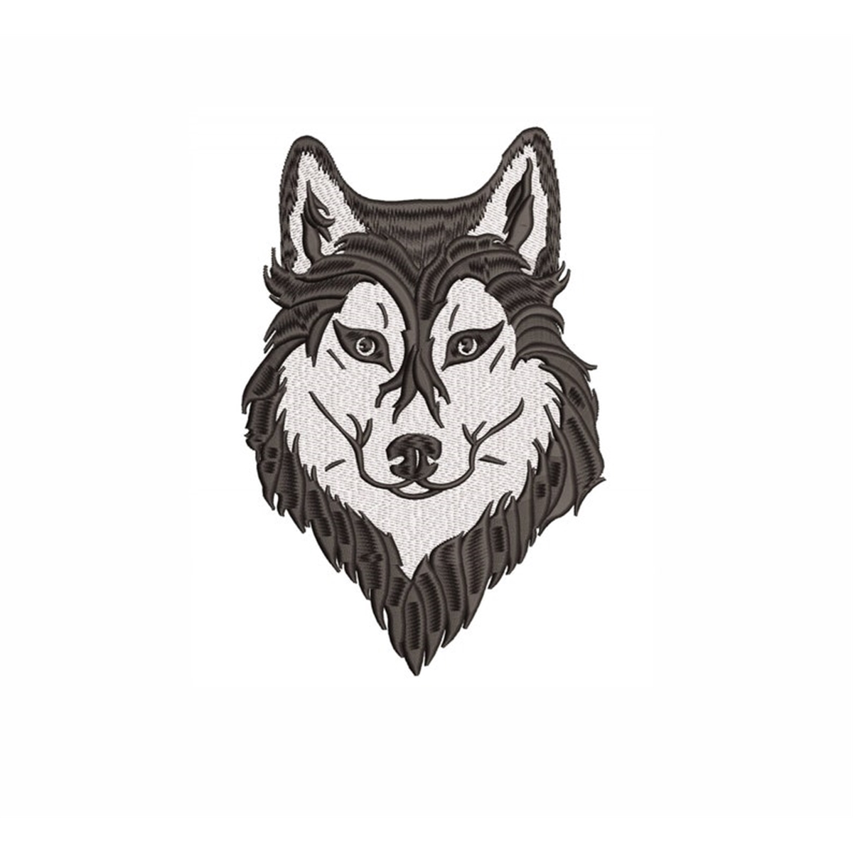 Wolf Machine Embroidery Design. 5 Sizes. Animal Embroidery D - Inspire ...