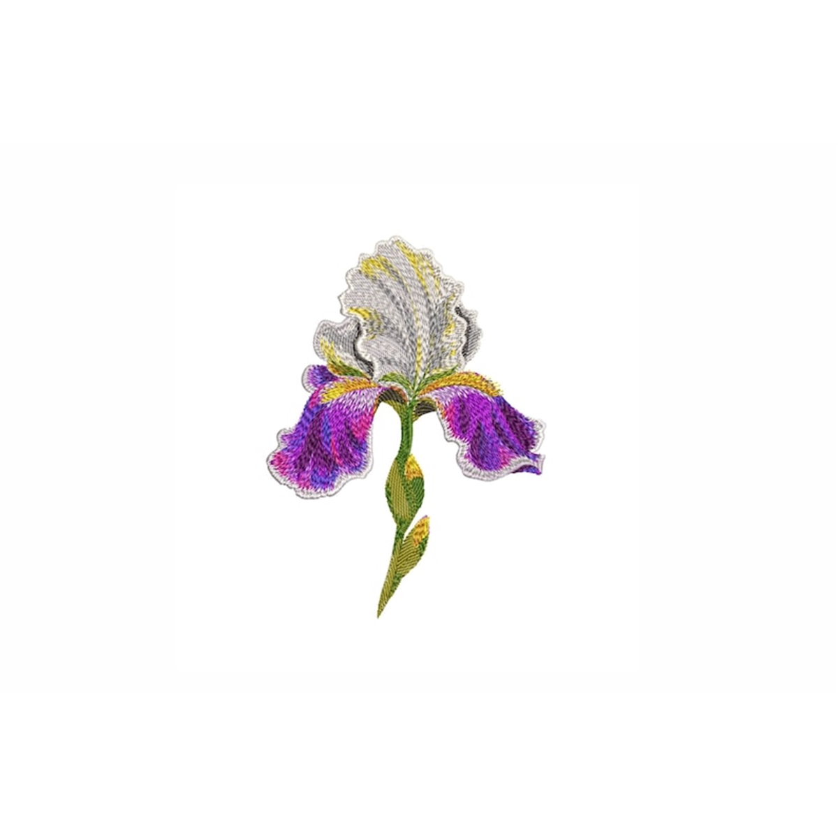 Iris Embroidery File | Inspire Uplift