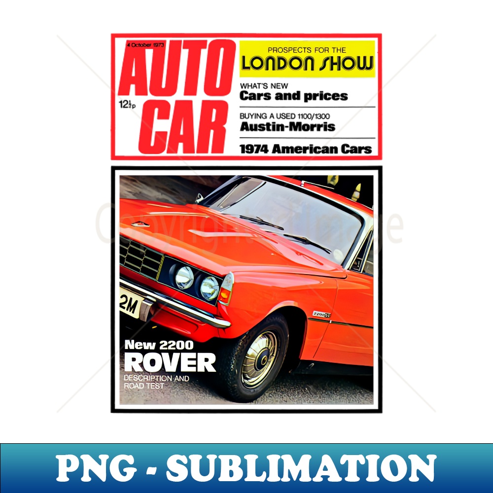 ROVER P6 - magazine cover - Digital Sublimation Download Fil - Inspire ...